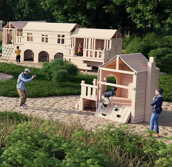 Little Shops & Cottage | Home Front Outdoor Play