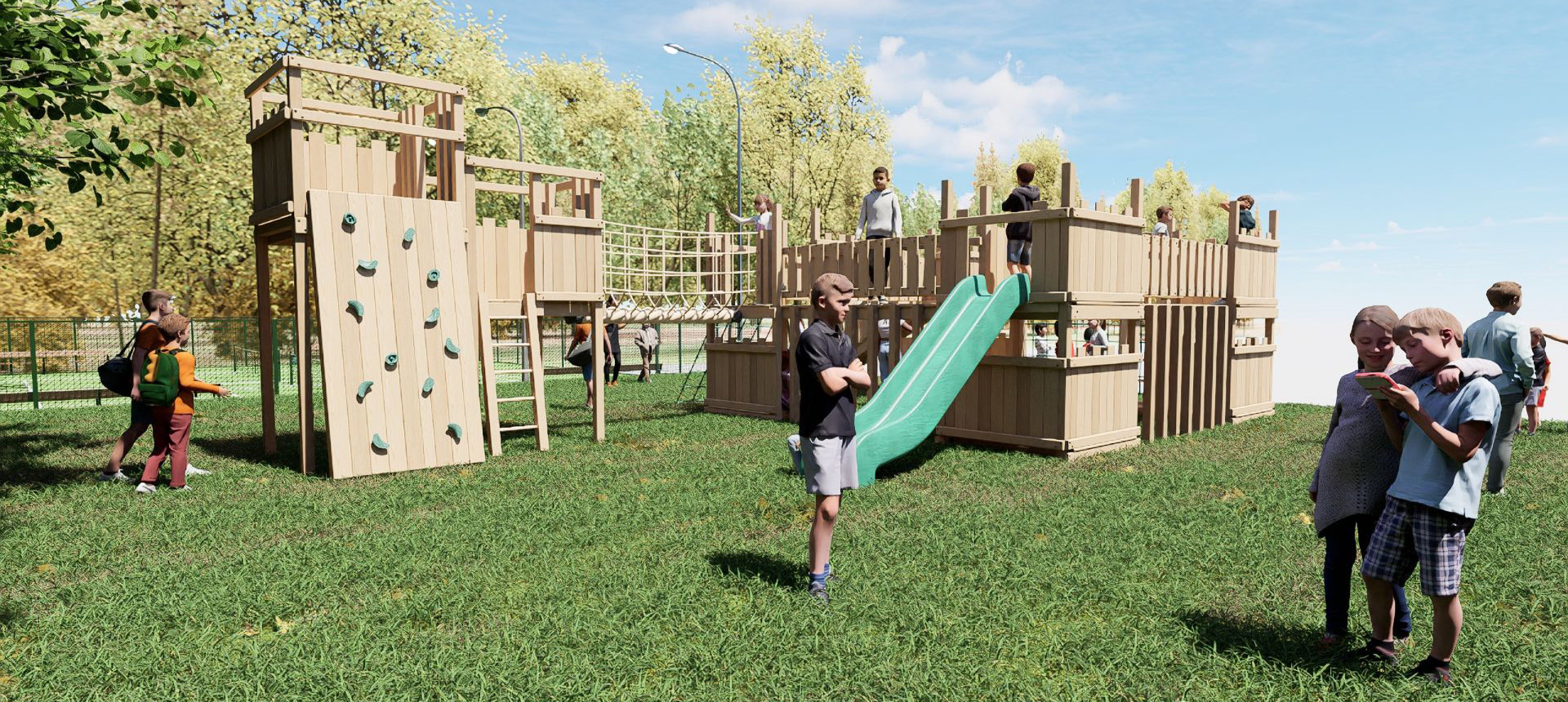 Elemore Hall School | Home Front Outdoor Play